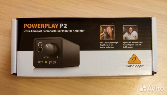 Behringer p2 ушной мониторинг купить в Москве | Хобби и отдых | Авито