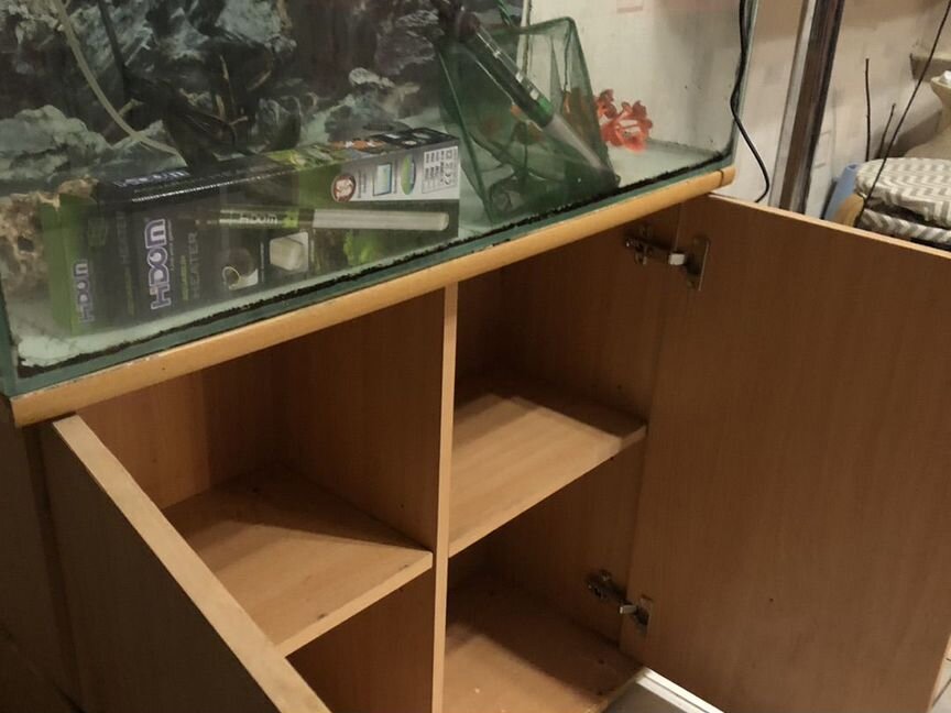Аквариум с тумбой 100 литров