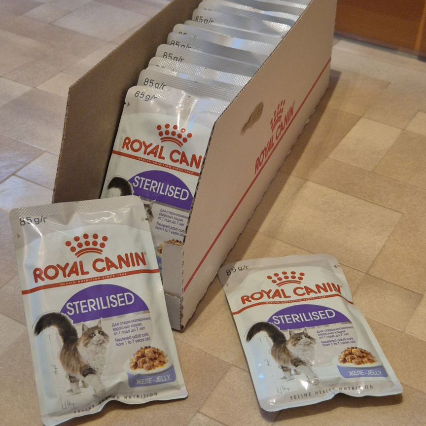 Корм для кошек royal canin sterilised
