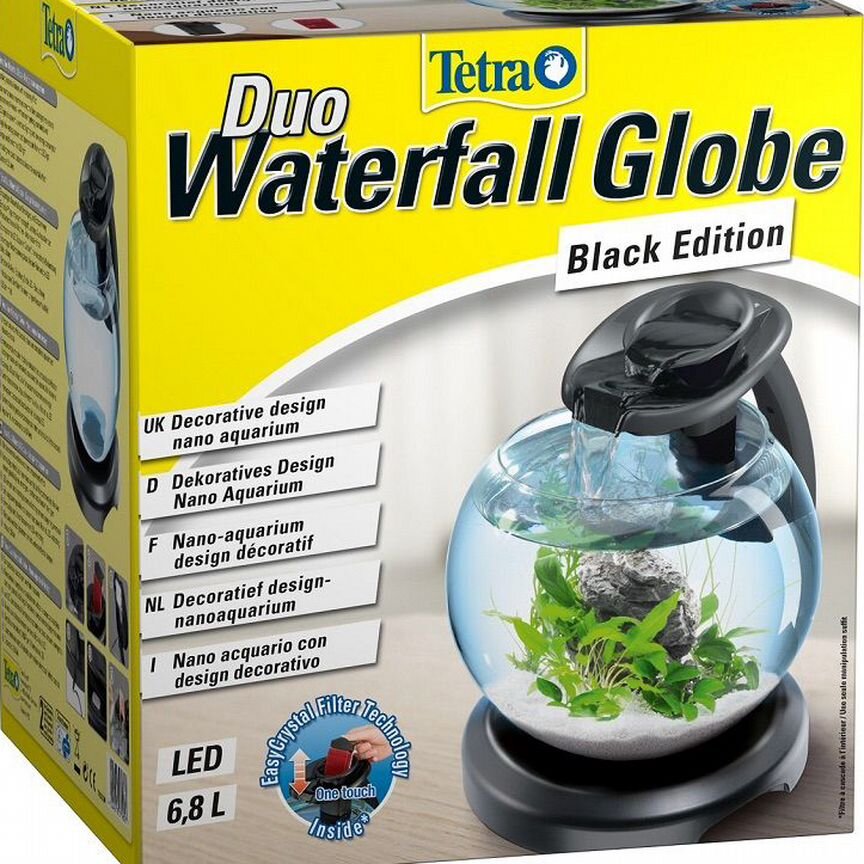 Tetra Круглый аквариум Cascade Globe Duo Waterfall