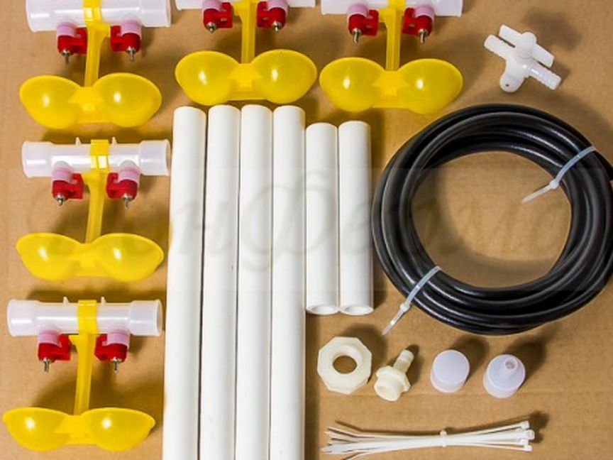 Комплект ниппельного поения «Птичий двор»