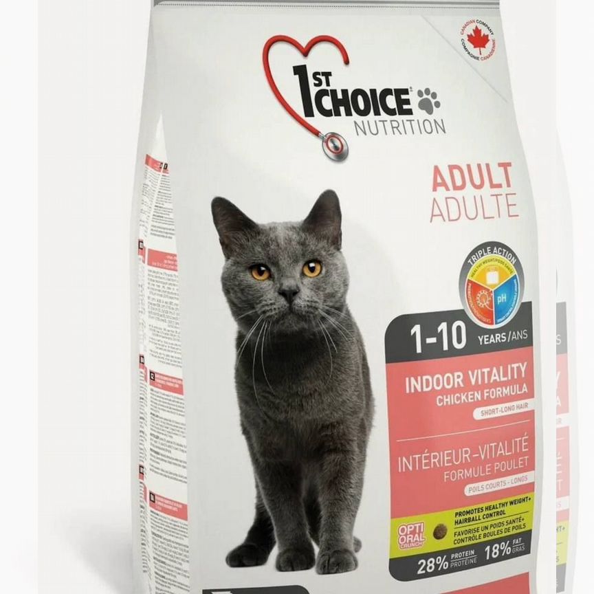 Корм для кошек 1st choice