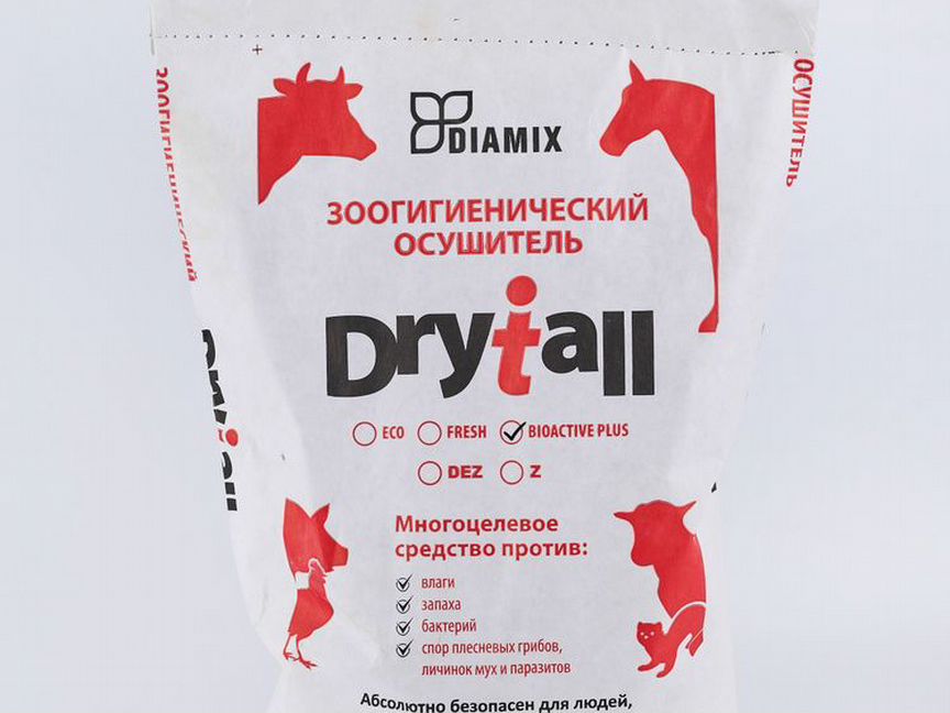 Осушитель подстилки Драйтол Фреш, 5 кг