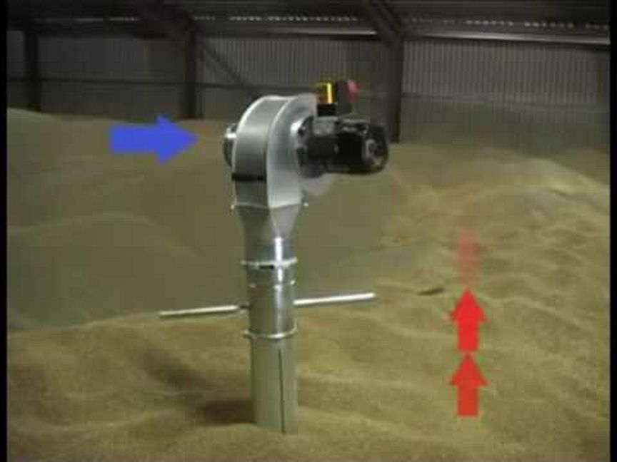 Аэратор. Зерновой обдувщик