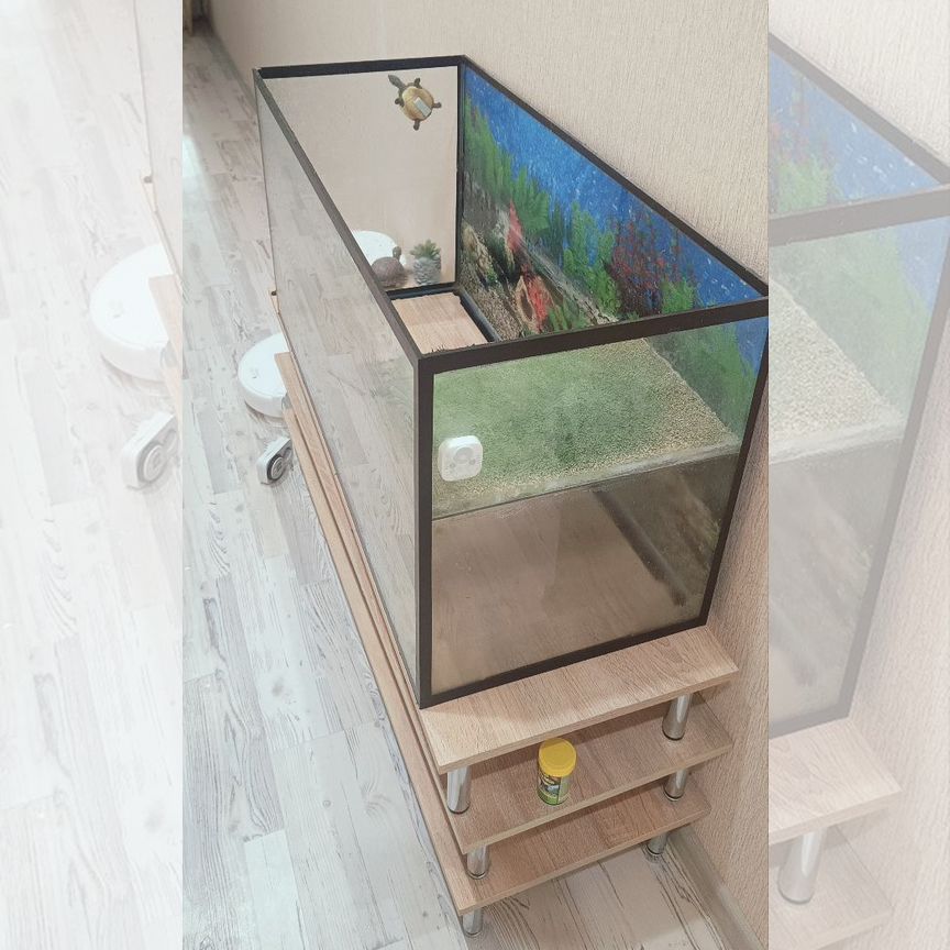 Террариум для красноухой черепахи