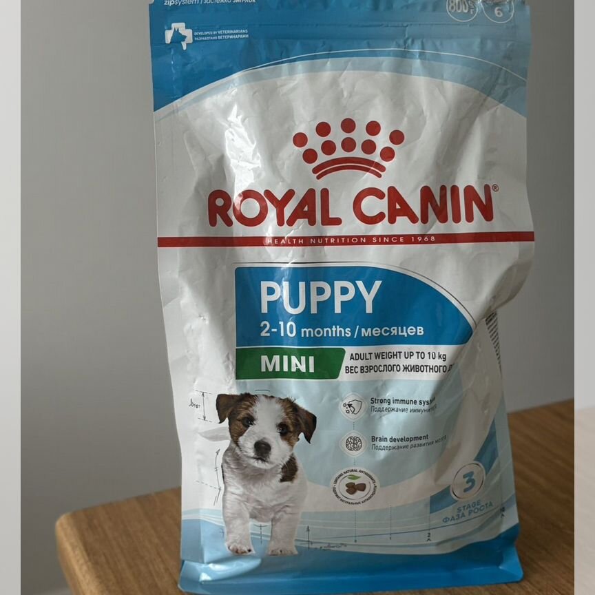Корм для собак royal canin puppy mini 800г