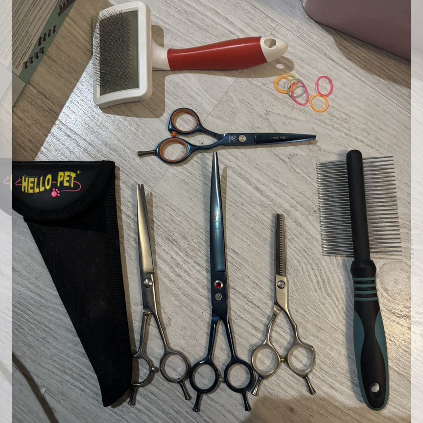 Ножницы для стрижки собак