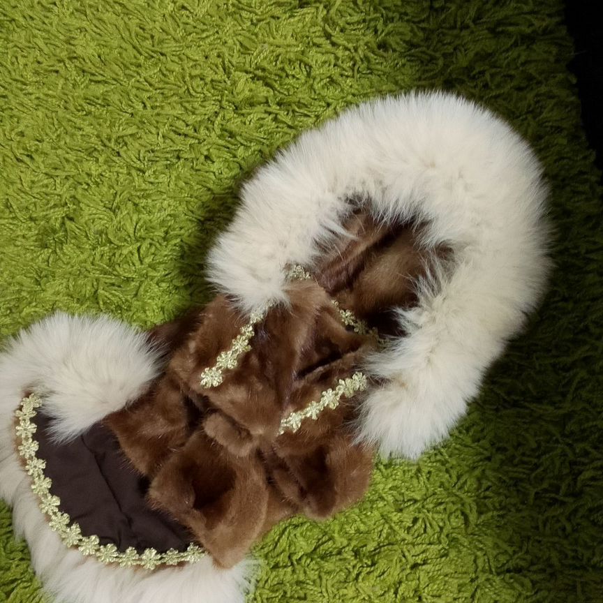 Шуба норковая для собак