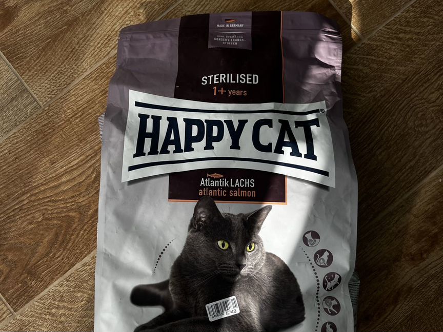 Корм для кошек Happy cat