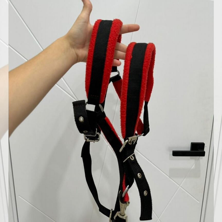 Недоуздок для лошади с чембур full