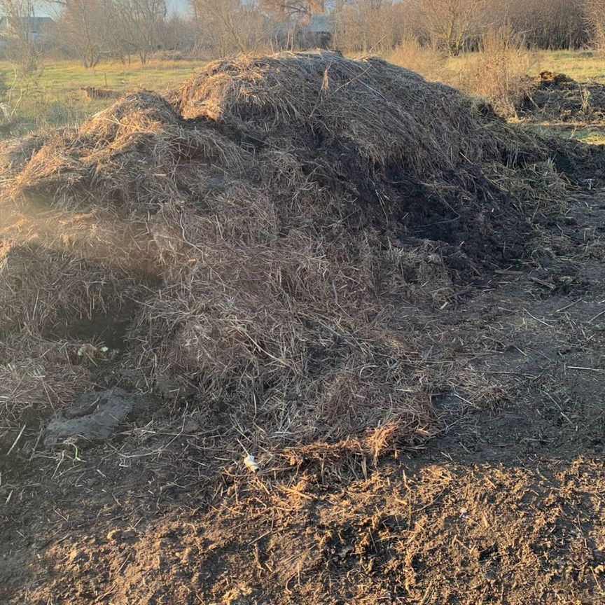 Навоз конский баранино каровие