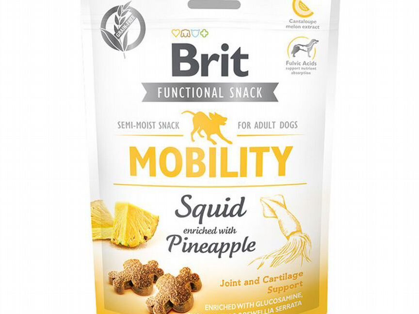 Корма лакомства для собак brit