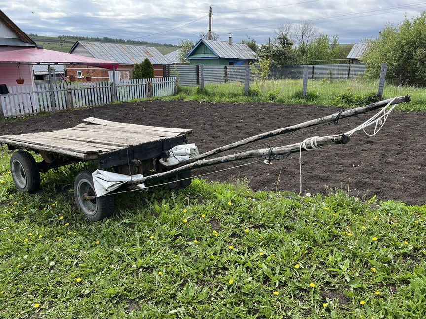 Сани телега для лошади