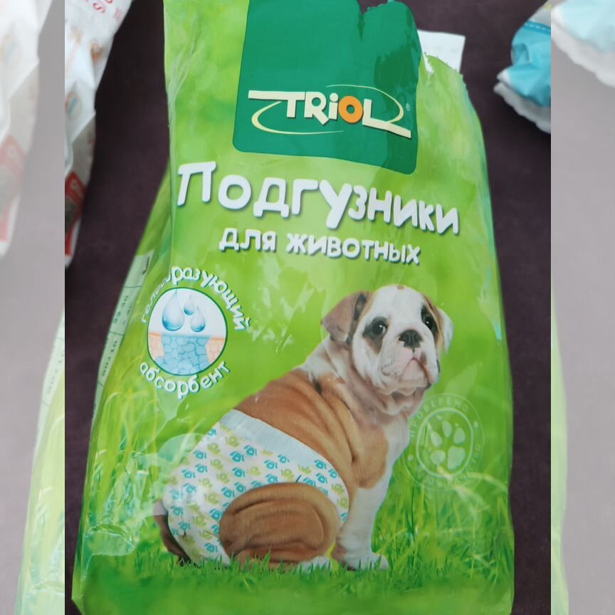 Подгузники для животных