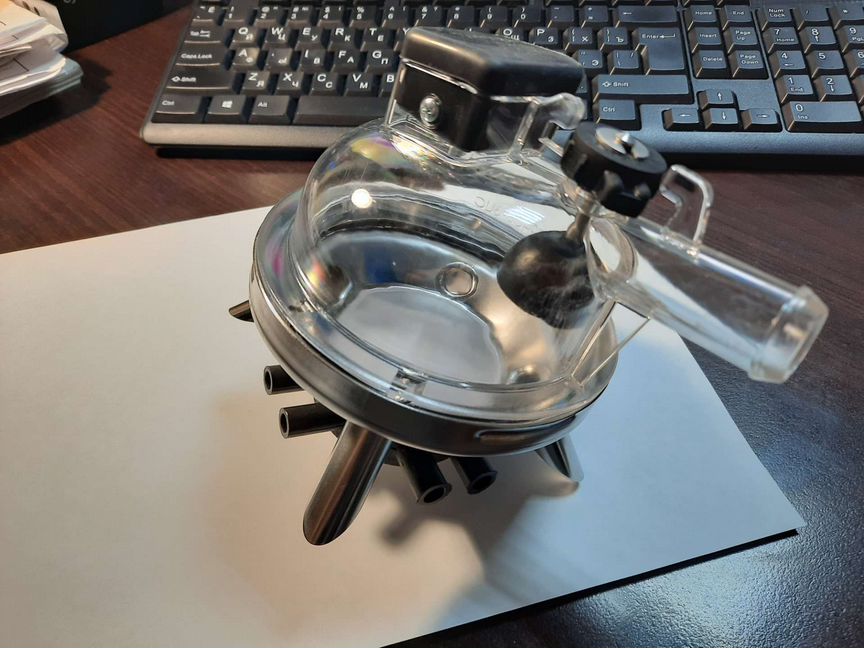 Коллектор попарного доения 340мл в сборе кда