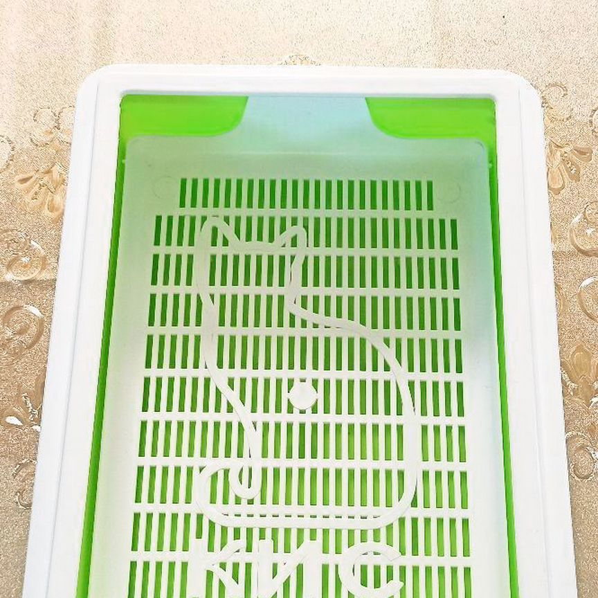 Туалет для животных "кис" глубокий с рамкой