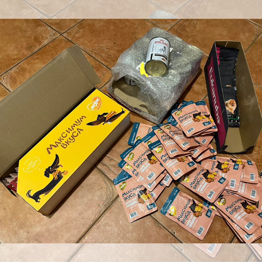 Корм для собак Royal Canin, Eukanuba, Мнямс