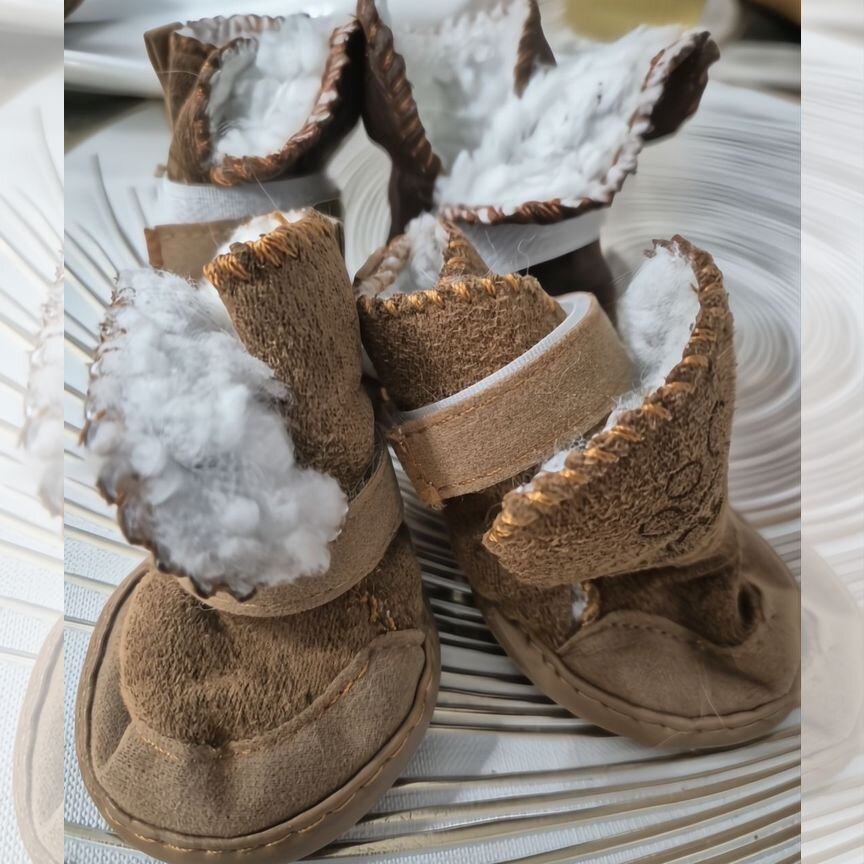 Обувь зимняя для собак, размер 5