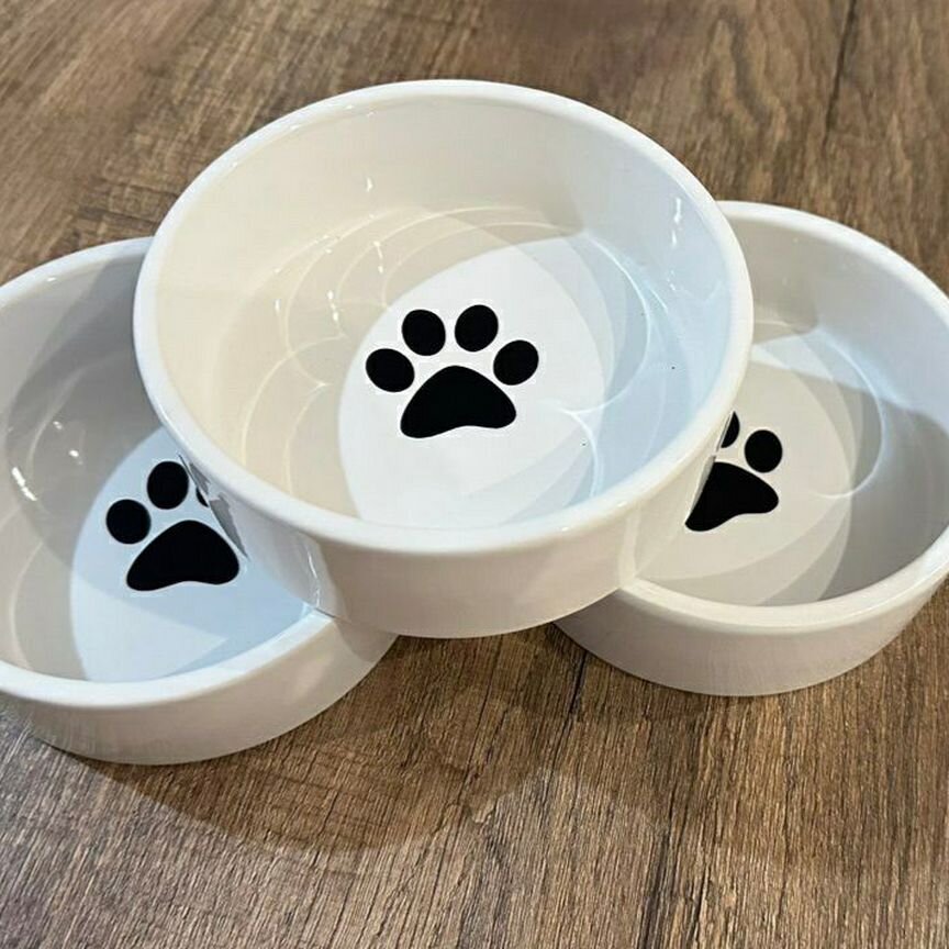 Кошачьи миски керамические
