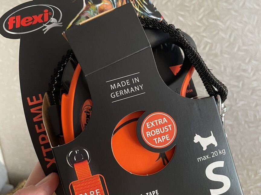 Поводок рулетка flexi Xtreme s 5м 20кг