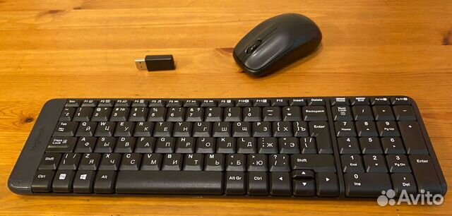 Беспроводная клавиатура и мышь logitech MK220 купить в Санкт-Петербурге ...