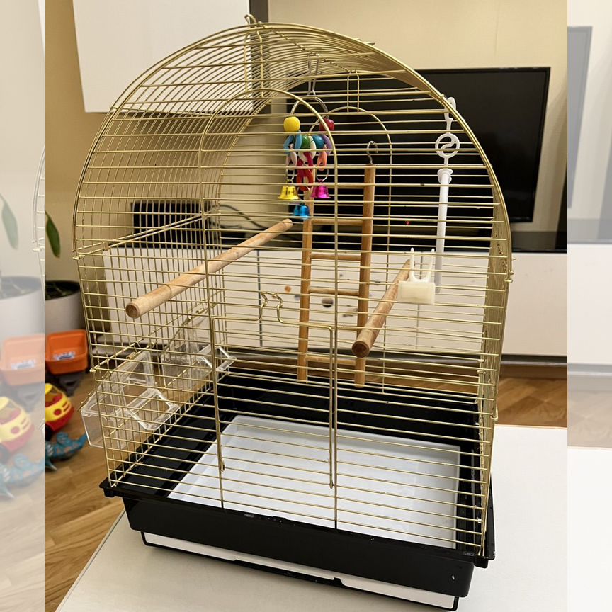 Клетка для попугая маленькая