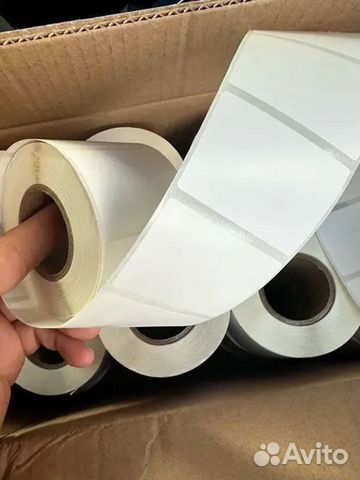 Термоэтикетки 58х40 для маркетпоейсов купить в Москве | Электроника | Авито