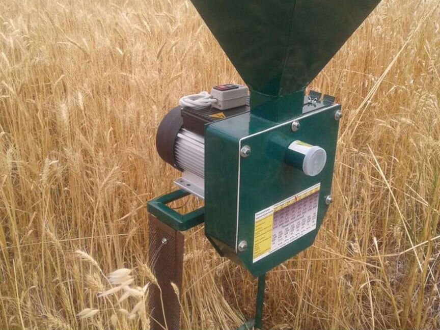 Зернодробилки собственного производства
