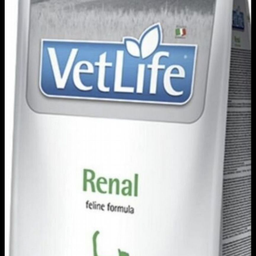Vetlife renal для кошек 2kг