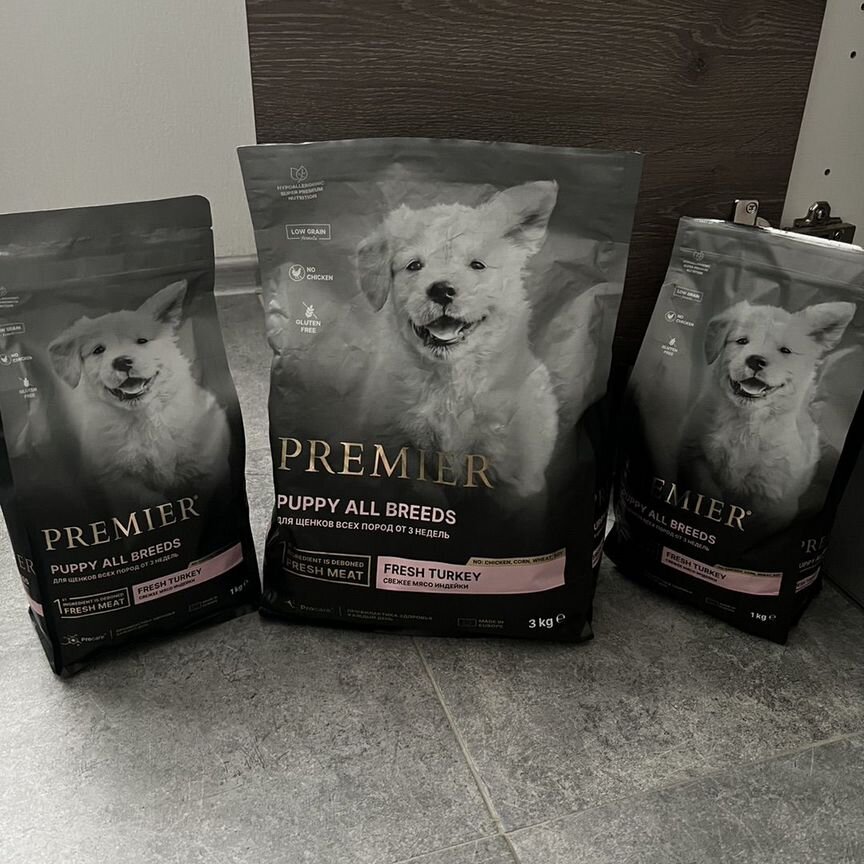 Корм premier для щенков