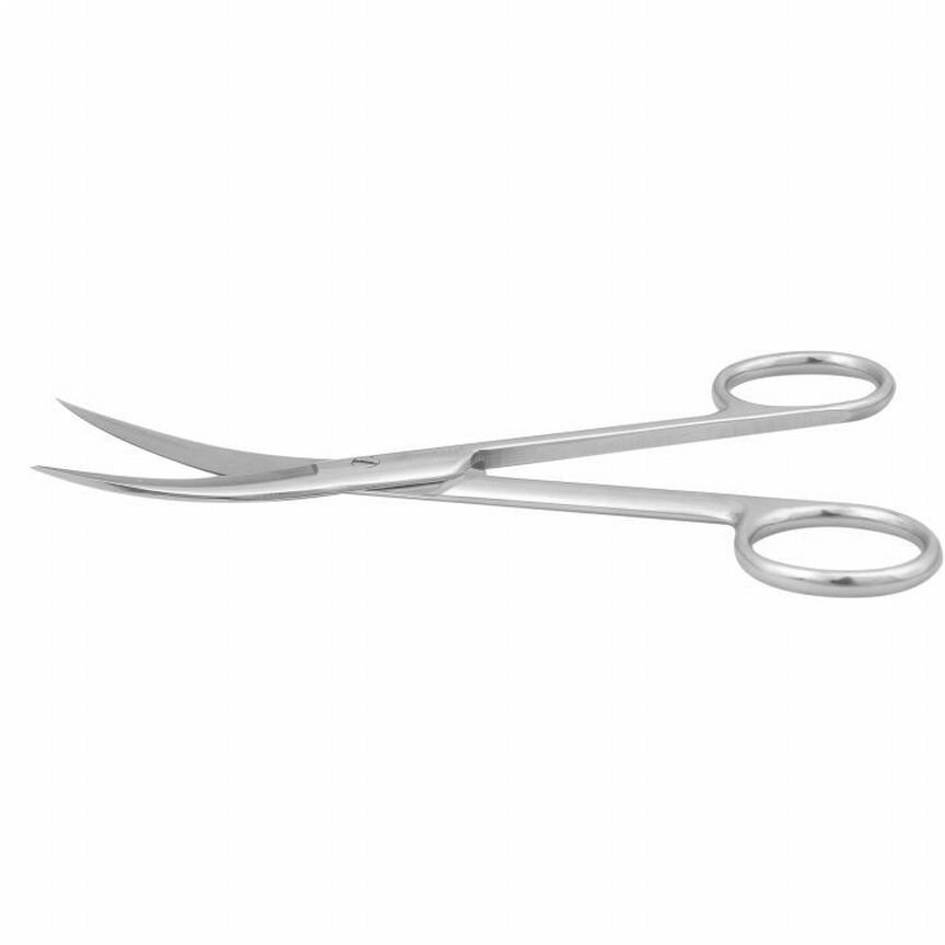 Wyin Изогнутые ножницы 14см, Bend head twezers