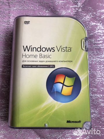 Microsoft Vista Home Basic купить в Москве | Хобби и отдых | Авито