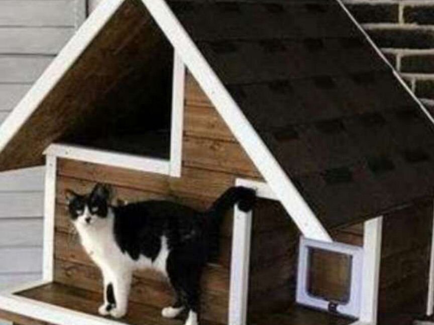 Домик для кошек