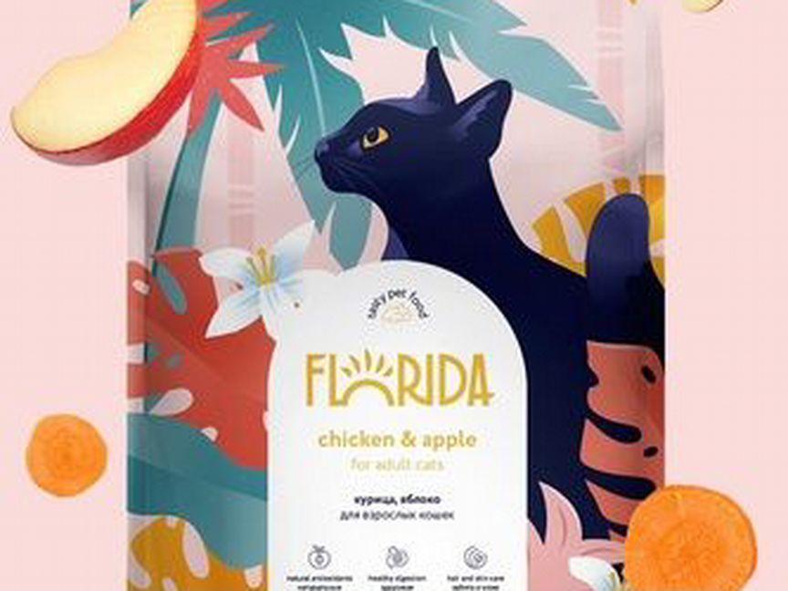 Продам сухой корм florida для взрослых кошек