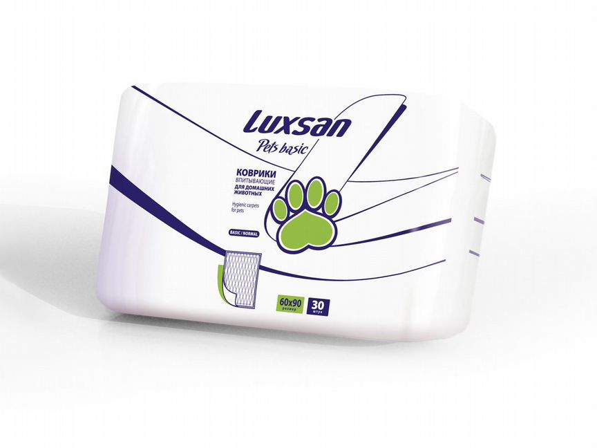 Luxsan пеленки для животных 60x90 см (100 целлюло