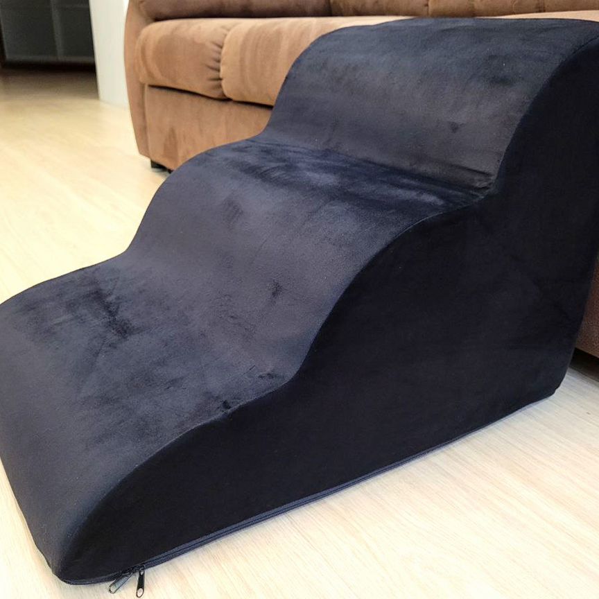 Лесенка для собак - черная