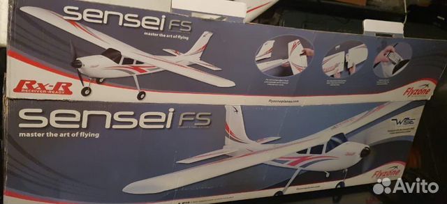 Радиоуправляемый самолет sensei FS EP trainer купить в Москве | Хобби и ...