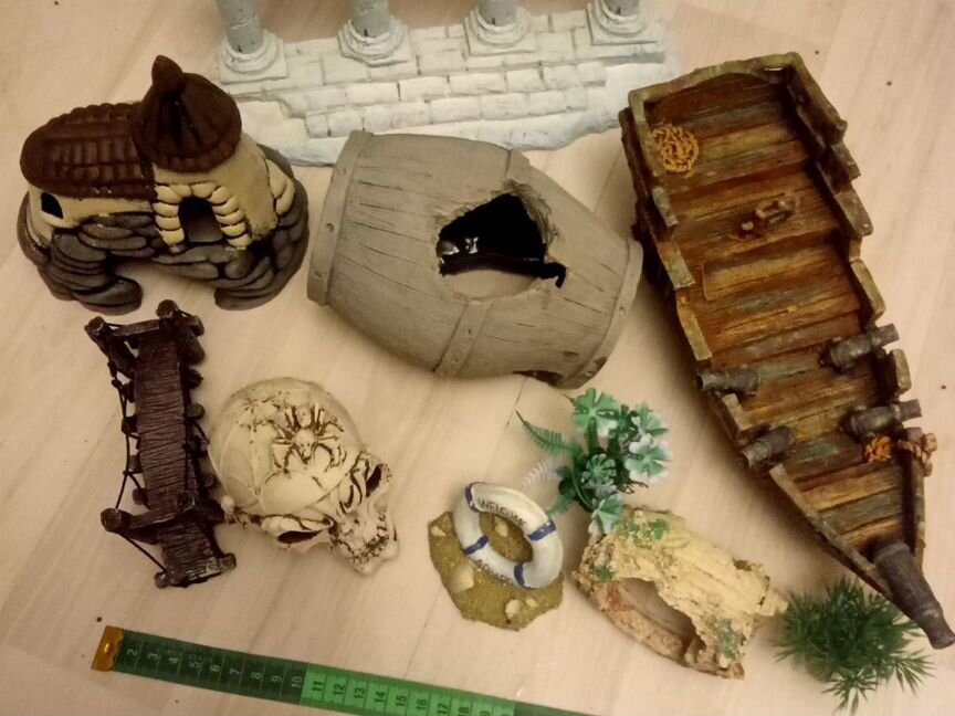 Декорации для аквариума