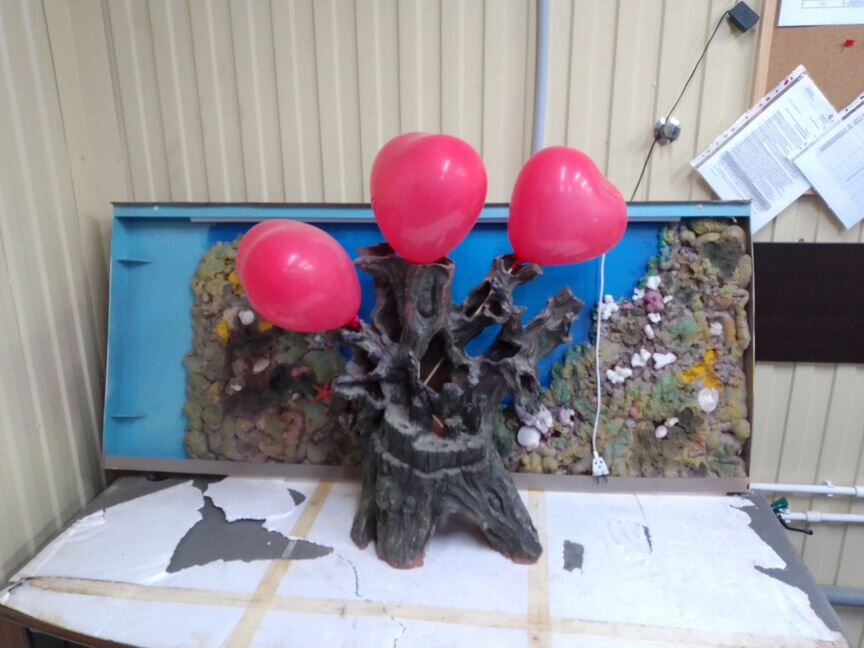 Задний фон для аквариума панорамный