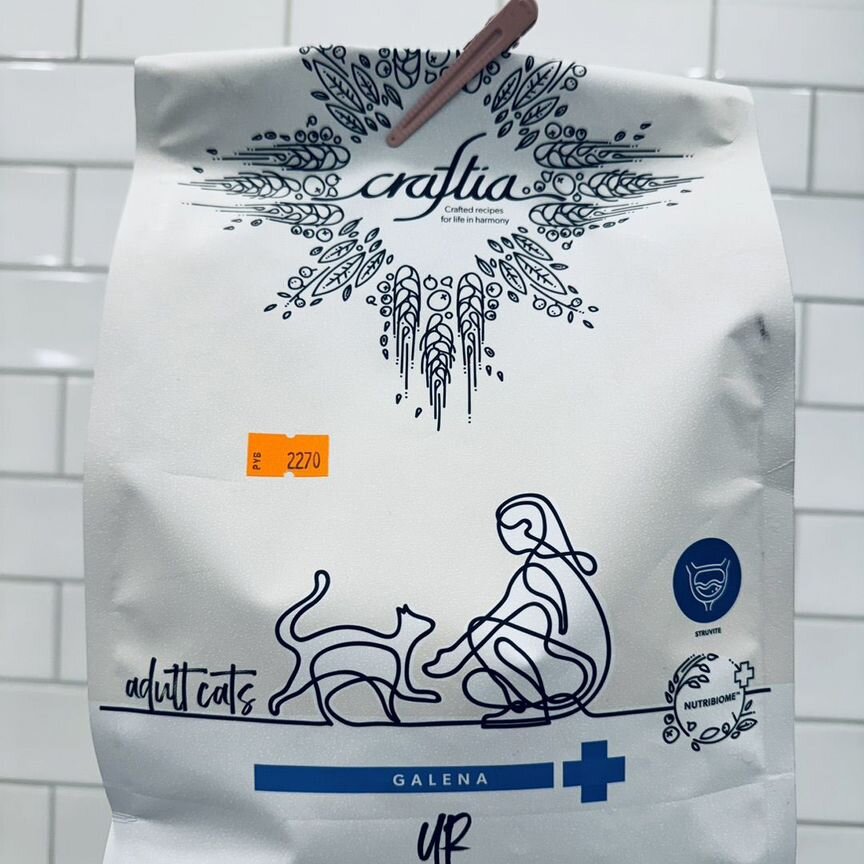 Корм для кошек Craftia Galena Urinary