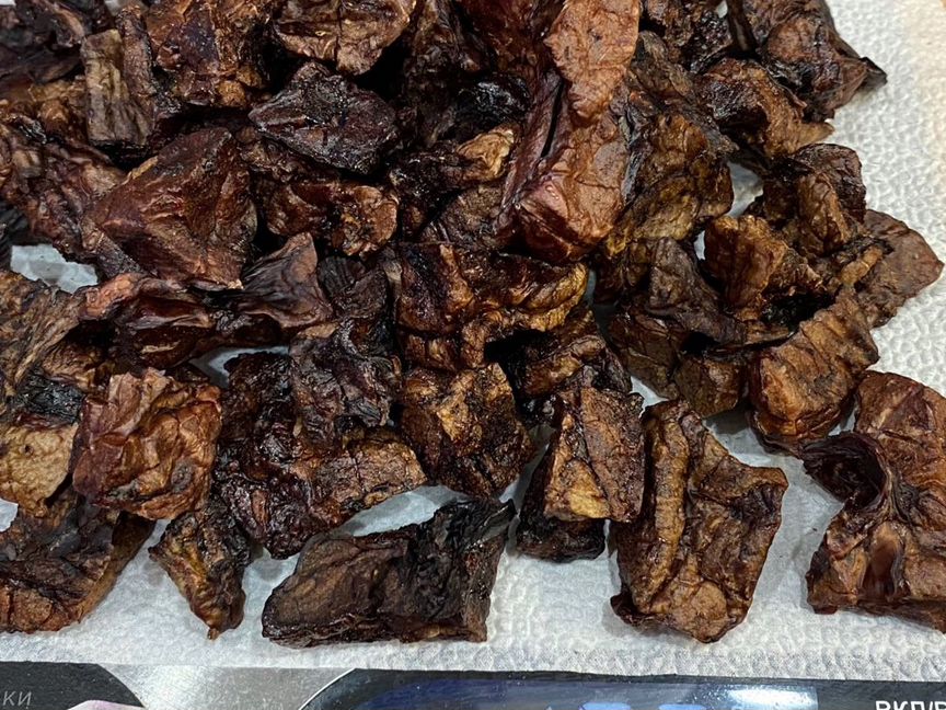 Лакомства для собак (легкое, аорта, трахея, рубец)
