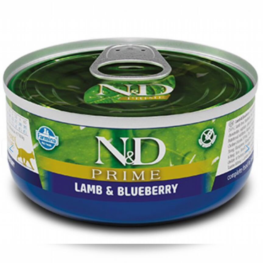 Консервы для кошек Farmina N&D ягненок 70грх24шт