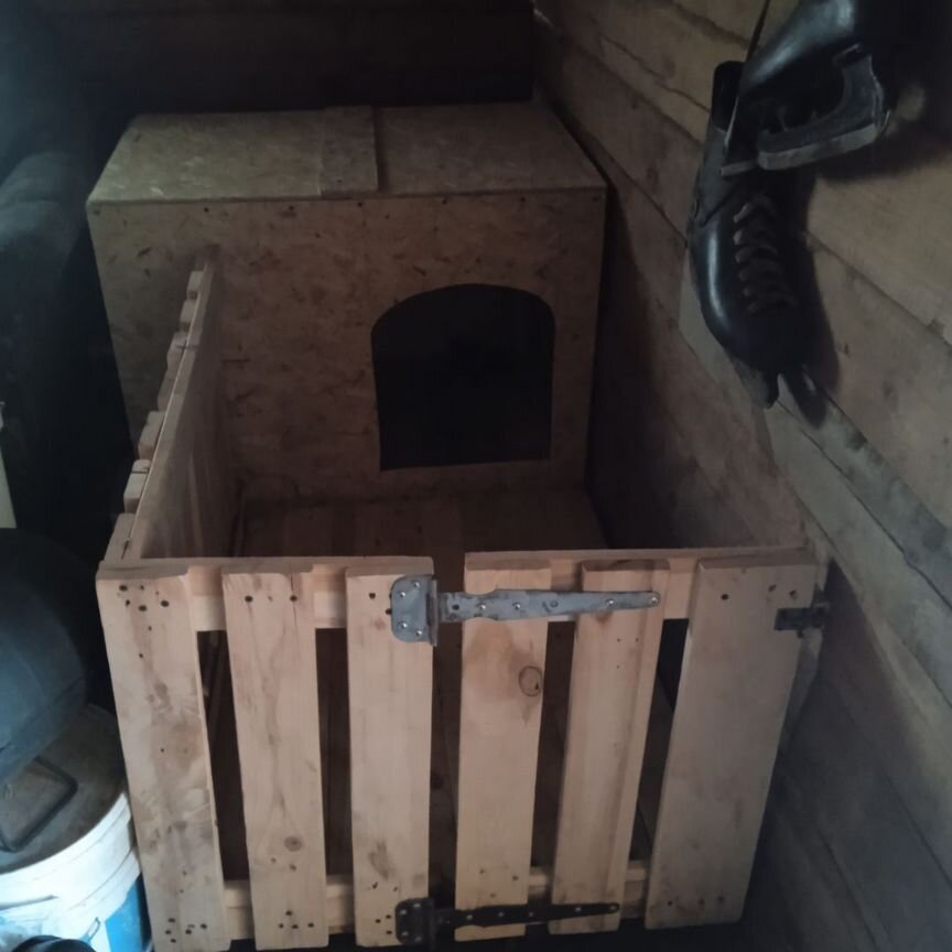 Будка вольер для собаки