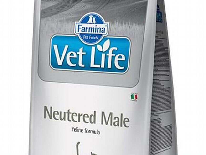 Farmina Vet Life Neutered Male полнорационный сухо