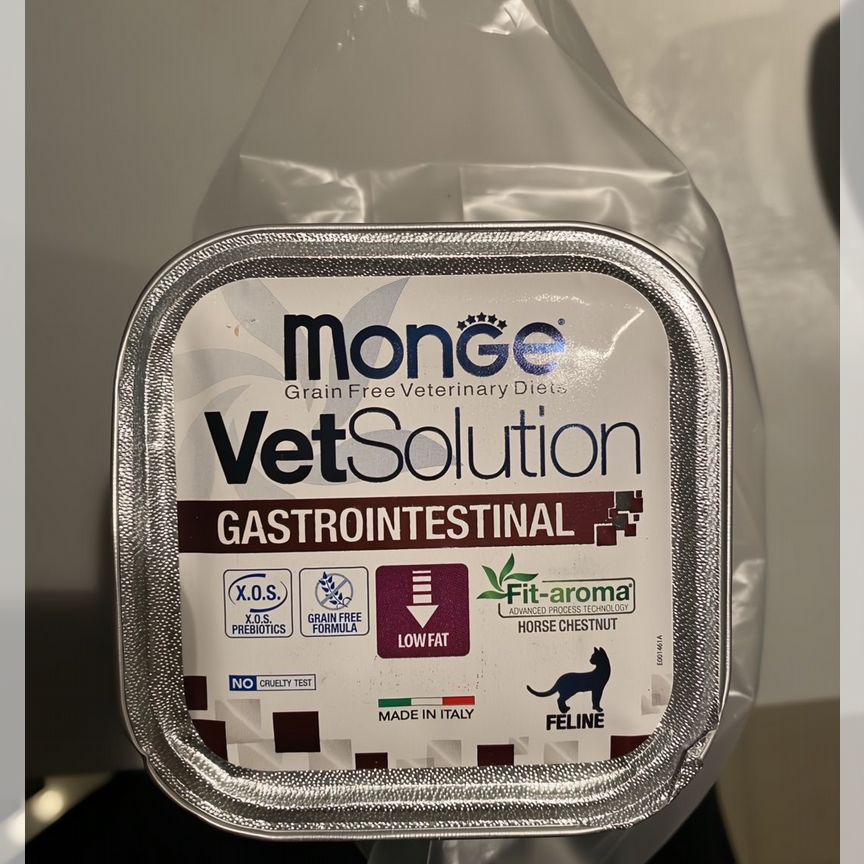 Корм monge /royal canin gastrointestial и recovery