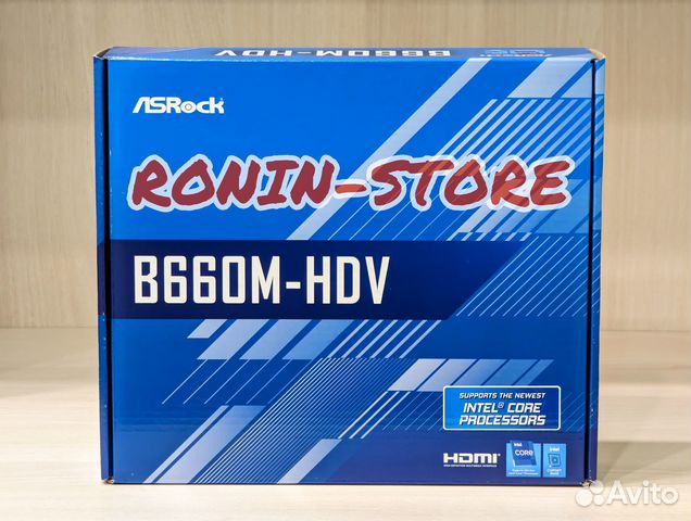 Материнская плата ASRock B660M-HDV купить в Москве | Электроника | Авито