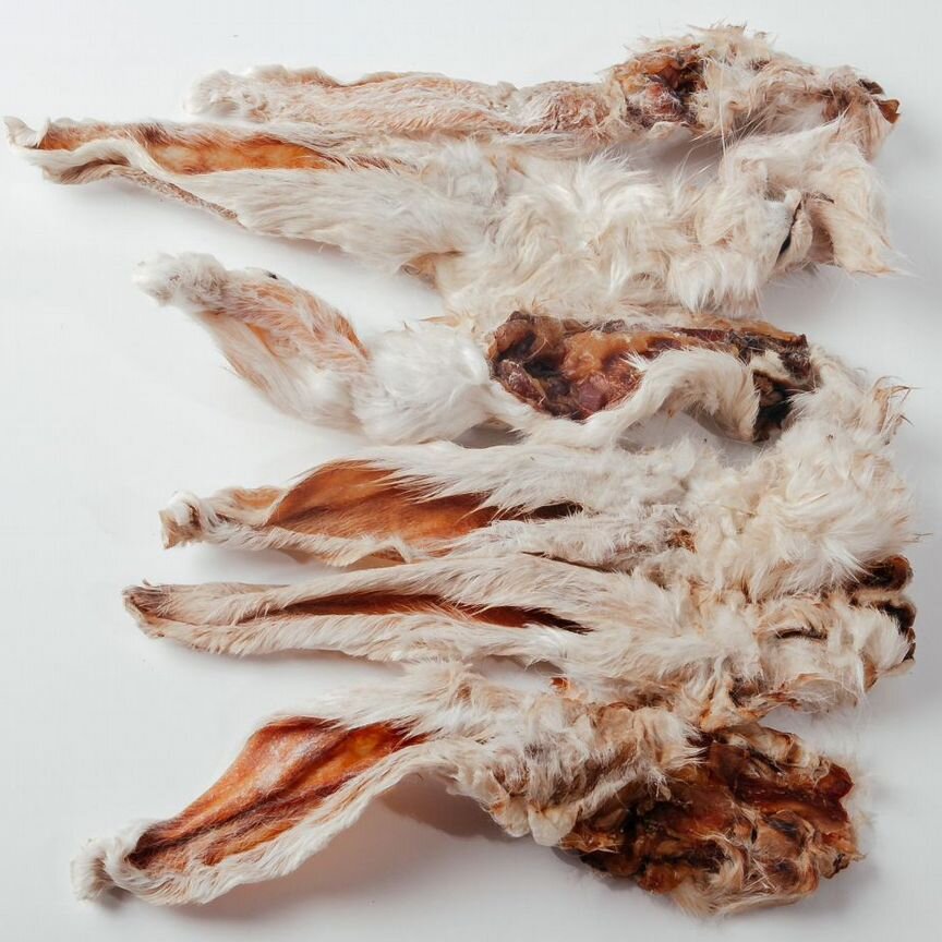 Уши кролика со щеками сушеные