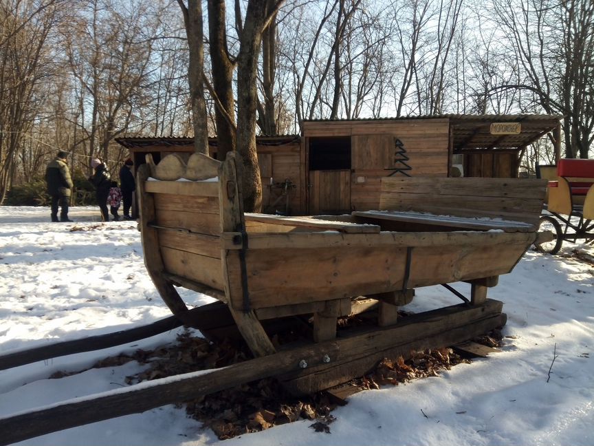 Сани для лошади