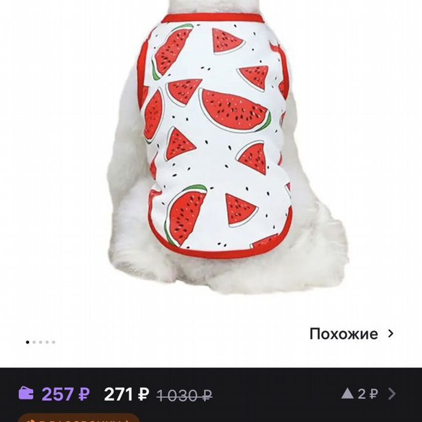 Кофточка для собаки для Аллы