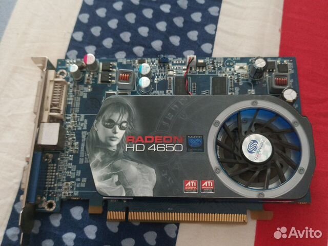 Видеокарта Radeon hd 4650 купить в Новосибирске | Электроника | Авито